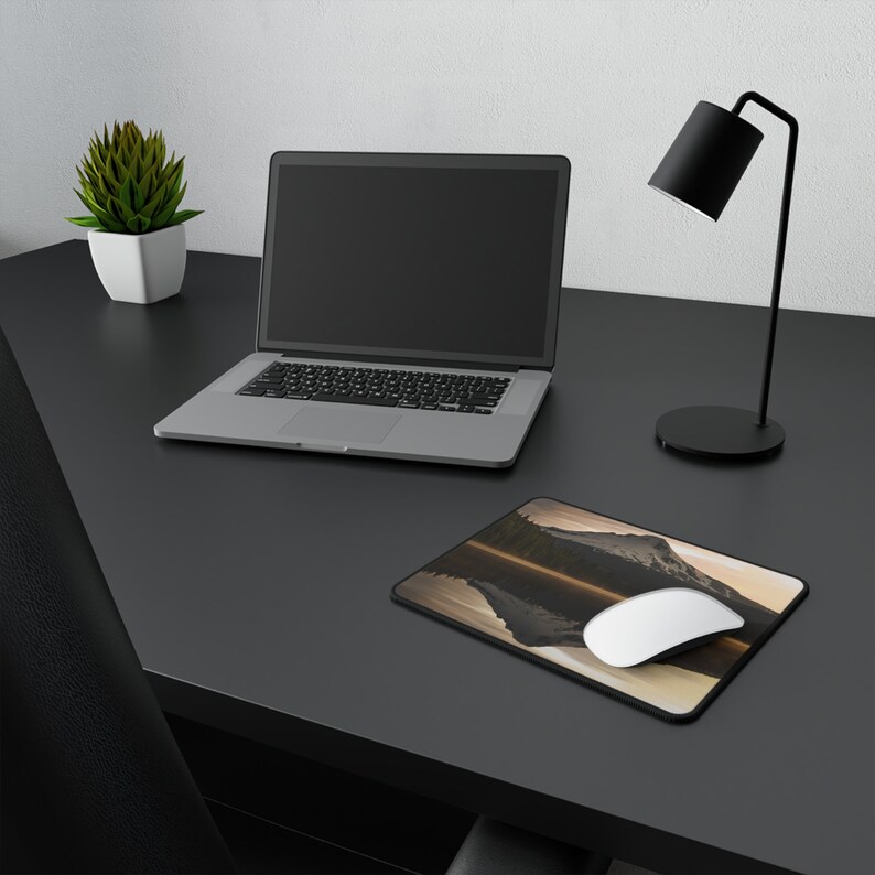 Non-slip Mouse Pads Beautiful Mountain Reflection - Etsy