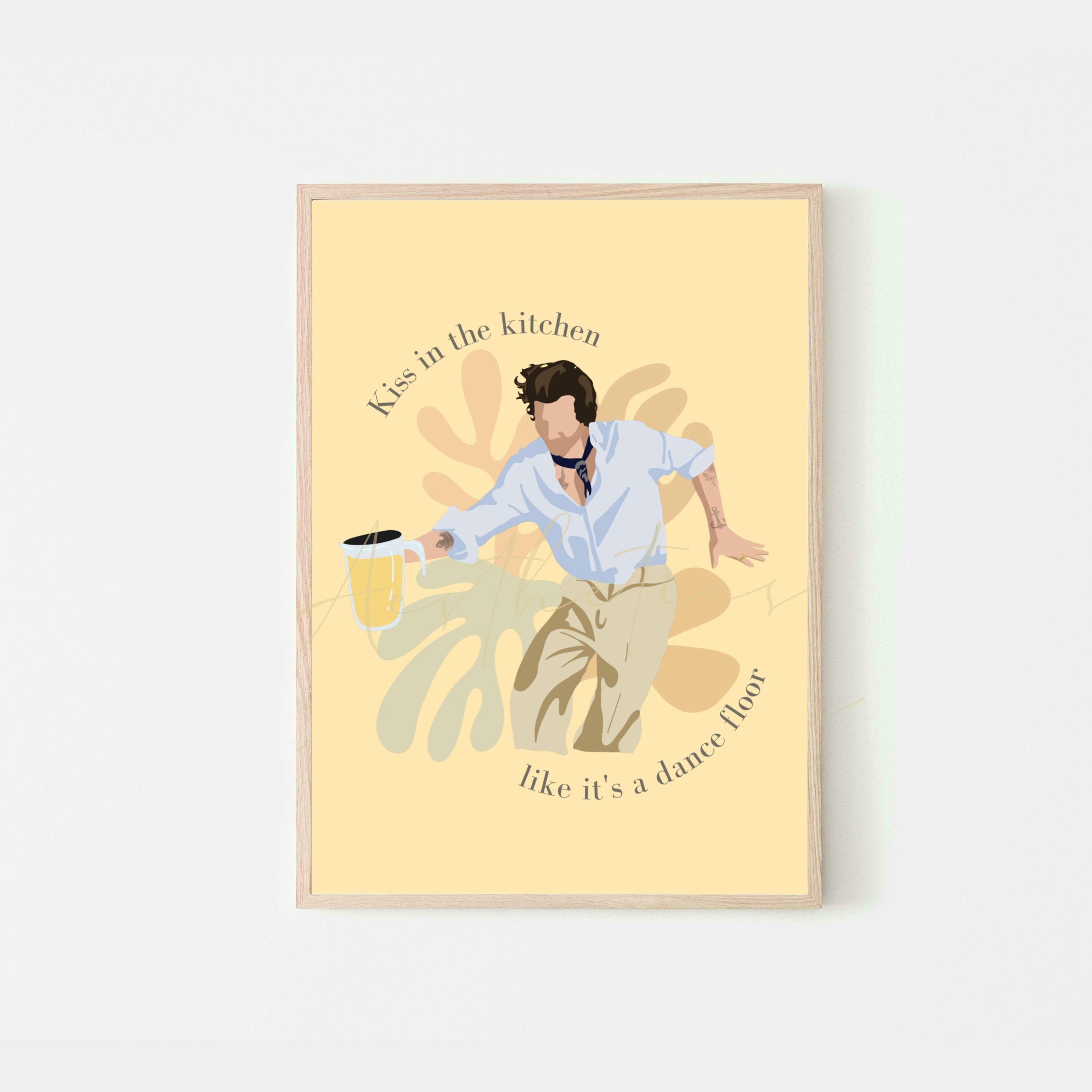 One direction poster digital download Harry Styles poster print Art ...