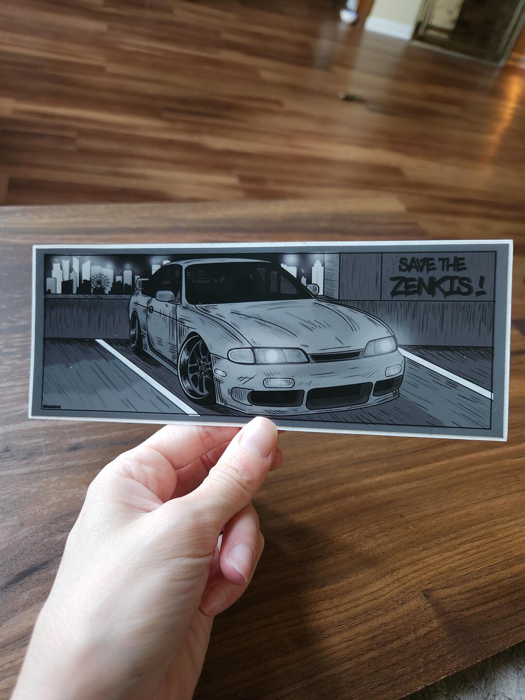 Nissan S14 Silvia, S14 Silvia Sticker, 240sx, S14, Nissan 240sx, Nissan ...