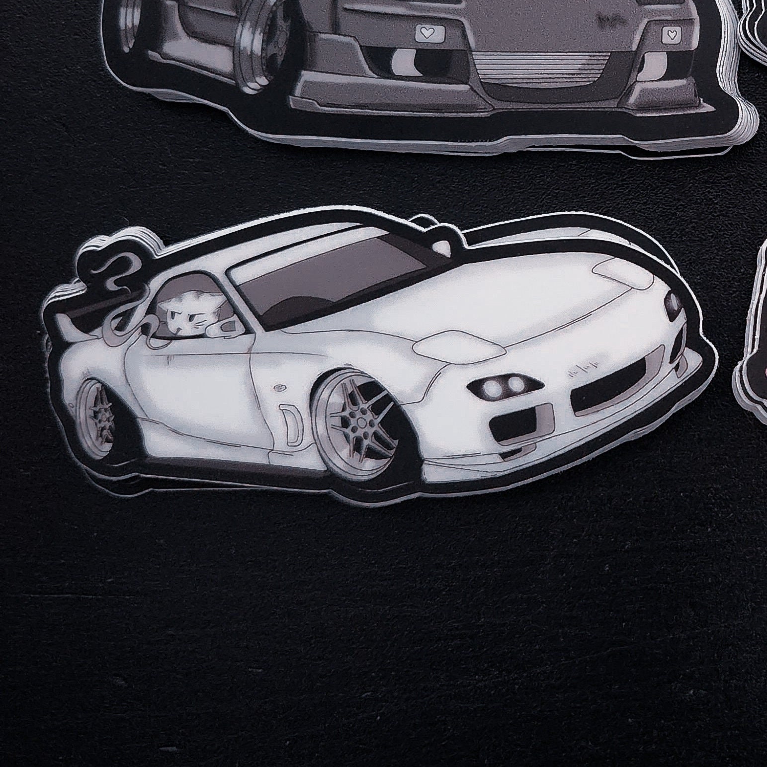 FD RX7 Sticker Rx7 Sticker Manga Drift Car Jdm Car Sticker - Etsy