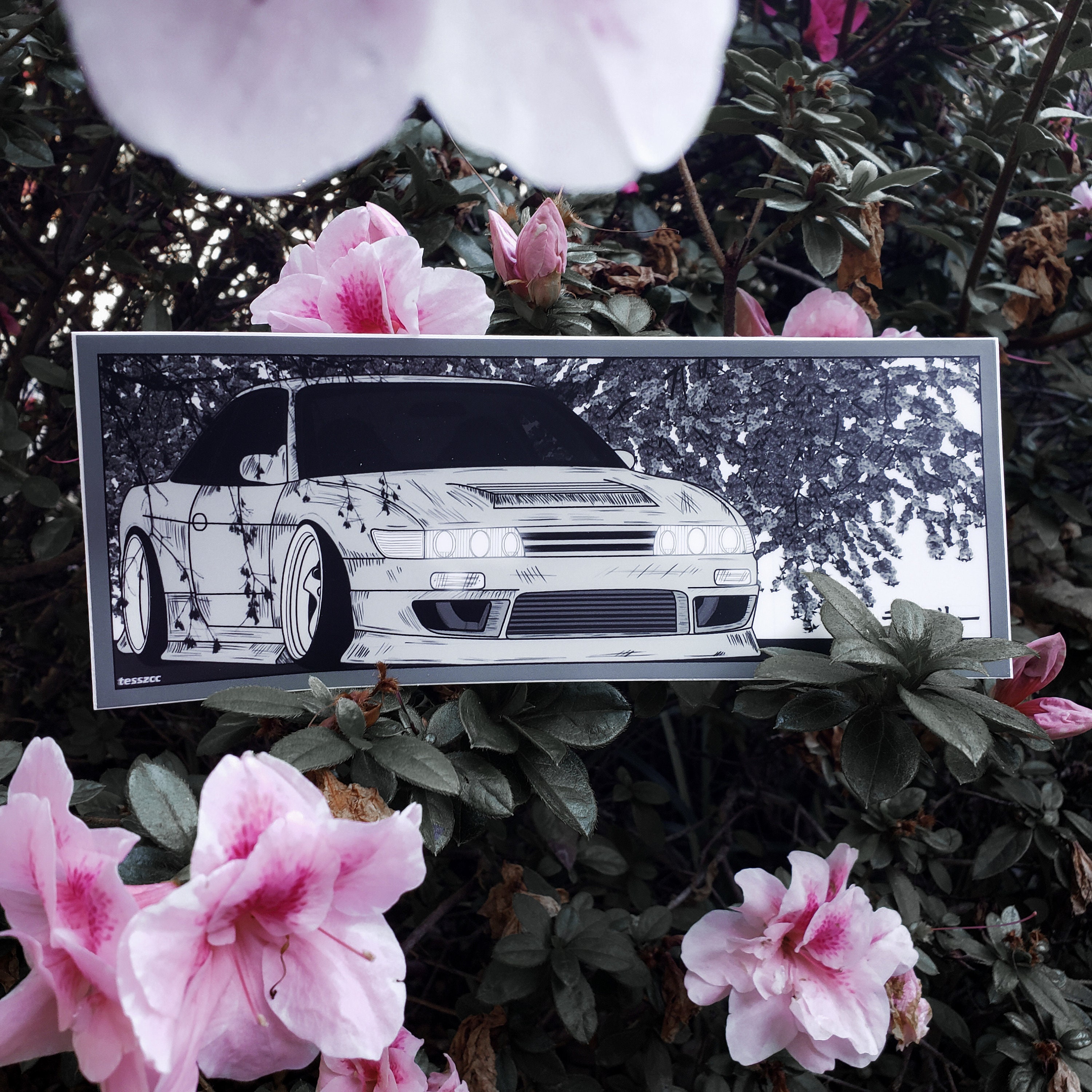 S13 Silvia Sticker Nissan 240sx S13 Silvia 240sx Manga - Etsy