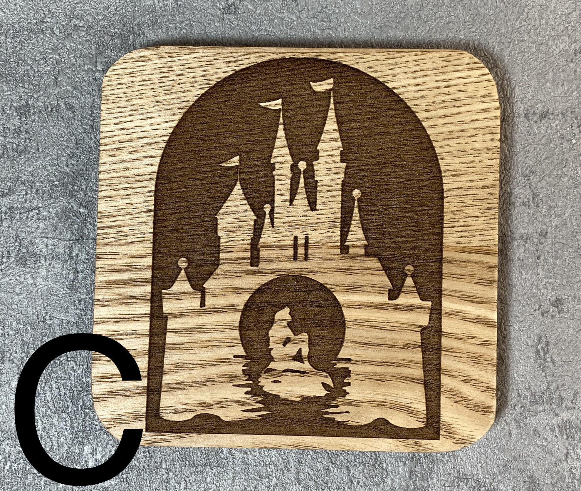 Personalised Disney Fun Laser Engraved Wooden Coasters - Etsy UK