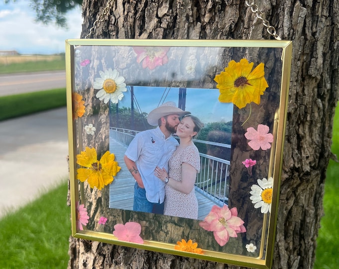 Pressed Flower Picture Frame - Etsy