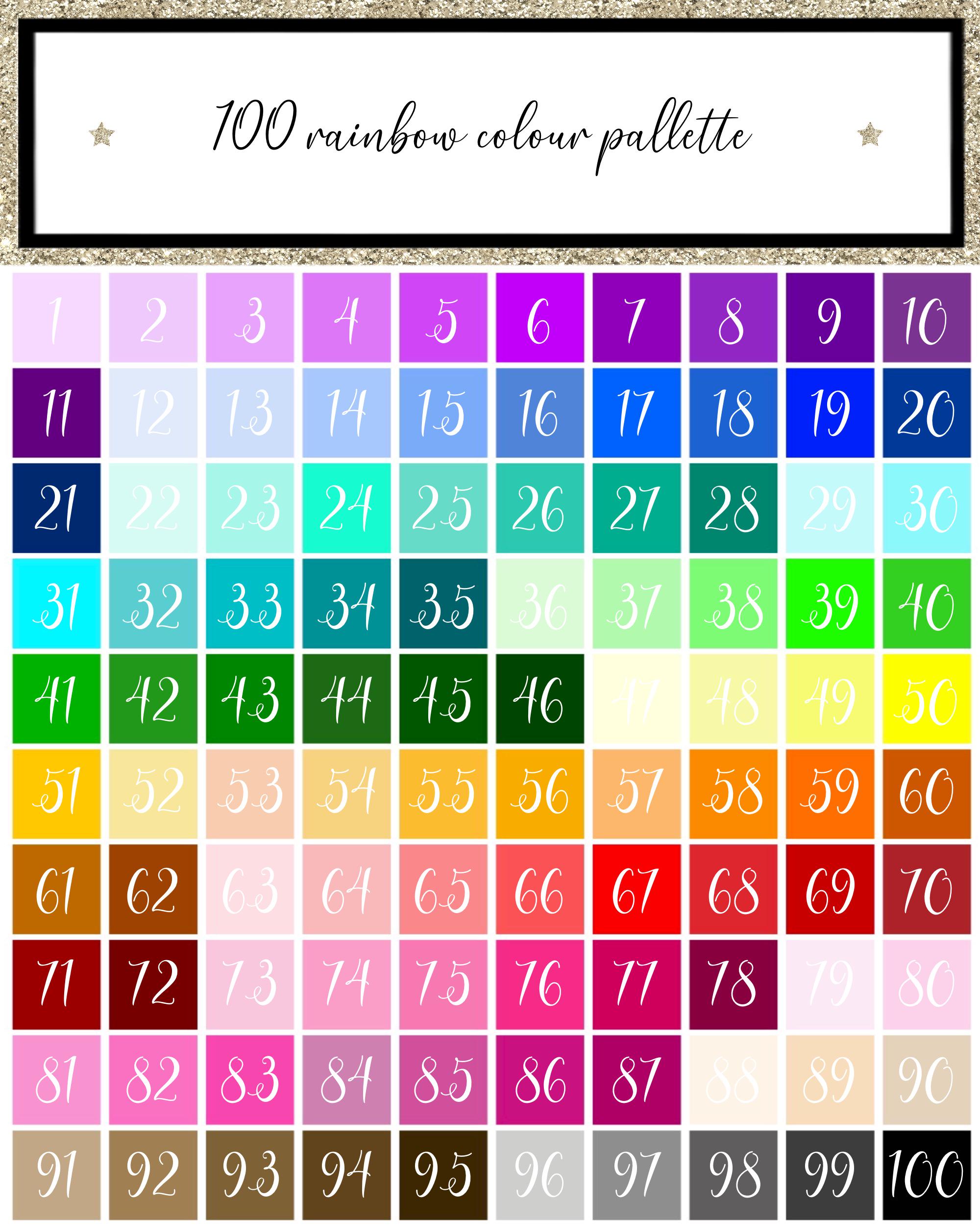 100 Tiny Polka Dot Digital Paper, Digital, Seamless, Rainbow, Paper ...