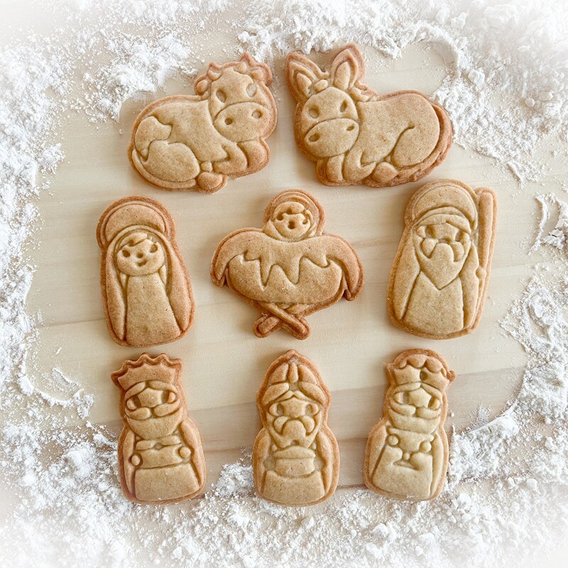 Nativity Cookie Cutters - Etsy
