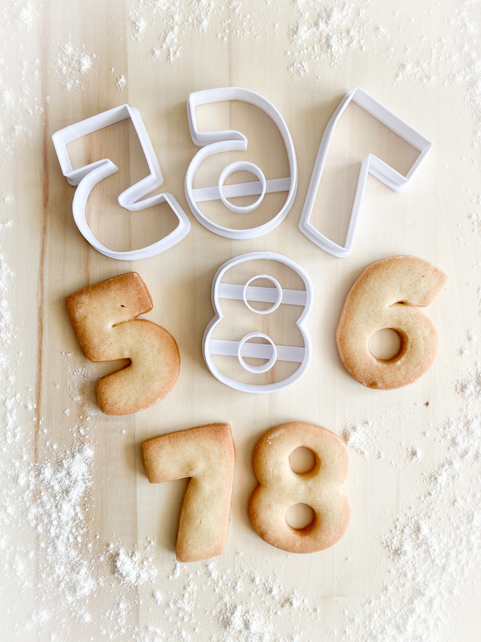 Cookie Cutter Multi-size: Set of Numbers *42 - Etsy