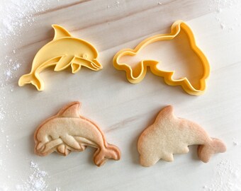 Dolphin Cookie - Etsy