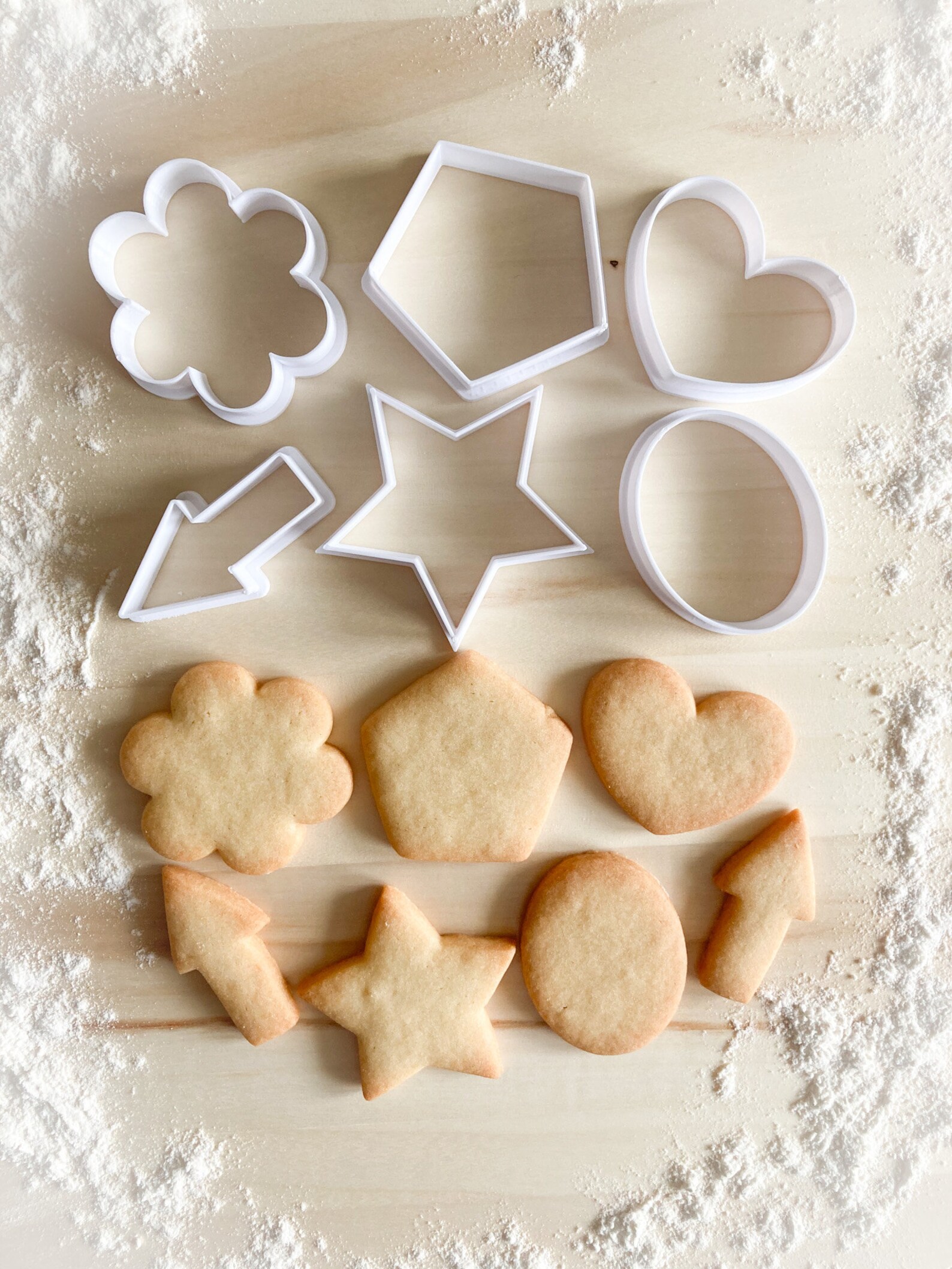 Cookie Cutter Multi-size: Set of Basic Shapes 31 - Etsy