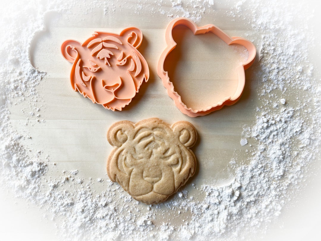 Tiger *752 Cookie Cutter and Stamp Multi-size - Etsy