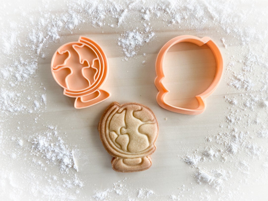 Cookie Cutter and Stamp Multi-size: Globe *381 - Etsy