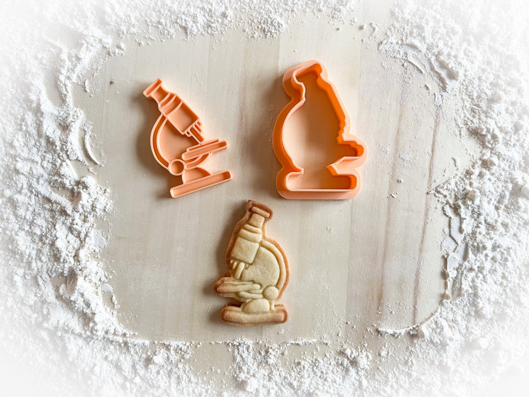 Microscope *713 Cookie Cutter and Stamp Multi-size - Etsy
