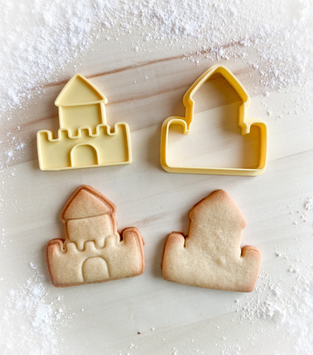 Cookie Cutter and Stamp Multi-size: Castle *307 - Etsy