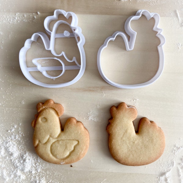 Chicken Cookie Cutter - Etsy