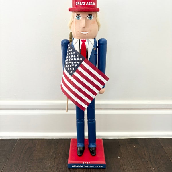 Trump Nutcracker - Etsy