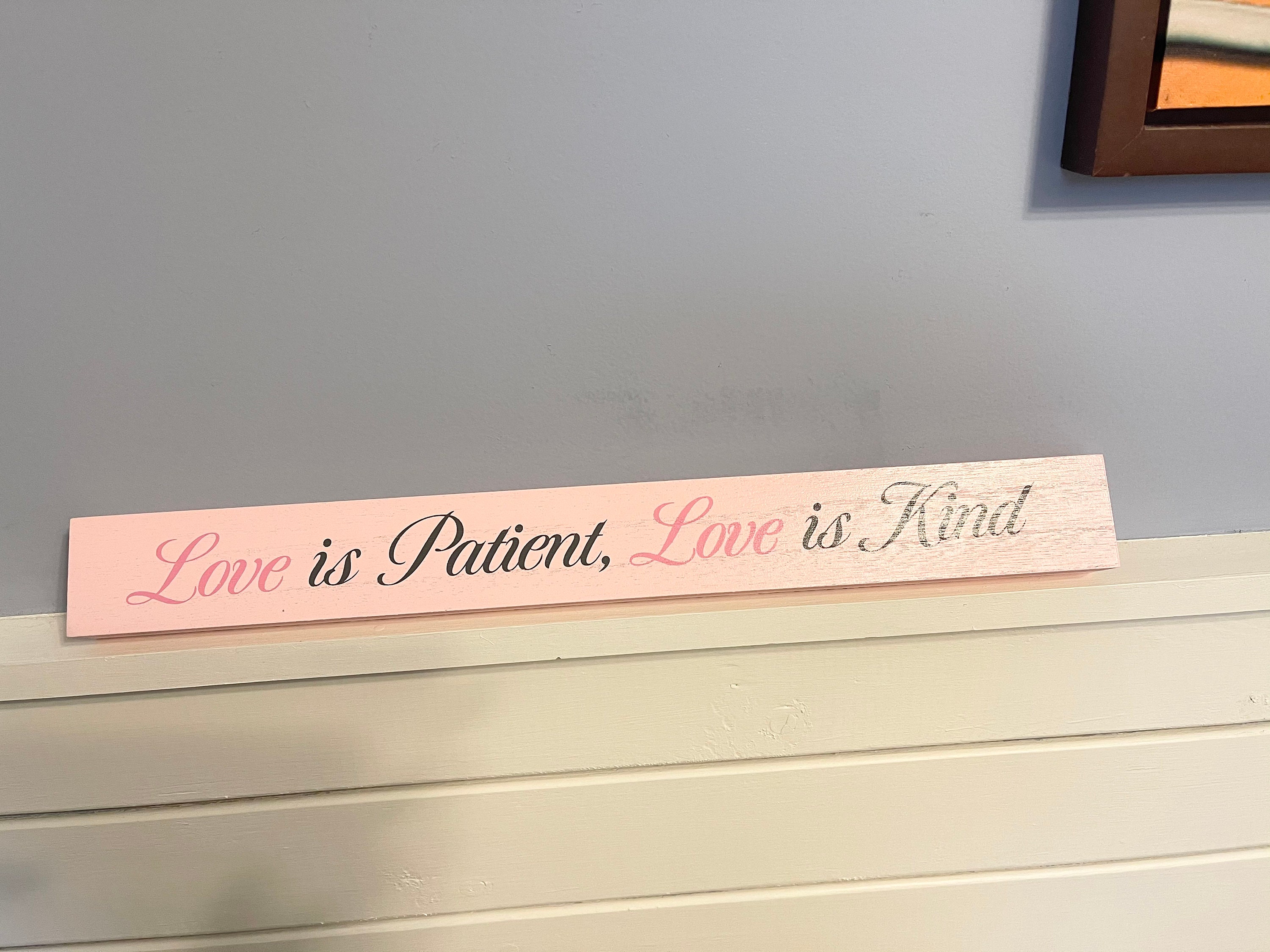 Farmhouse Wood Sign Horizontal, Inspirational Signs Horizontal, Home ...