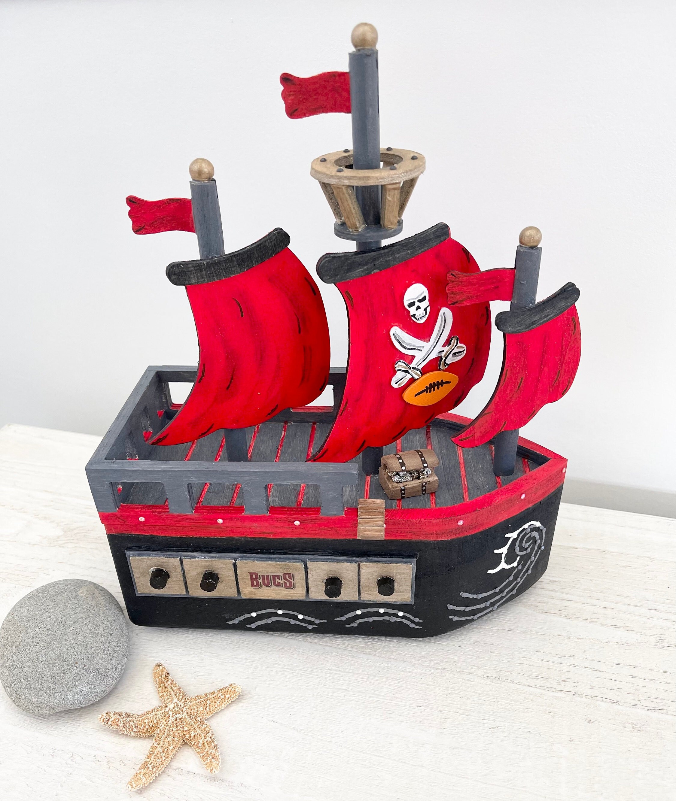 Pirate Ship Bow Ornament