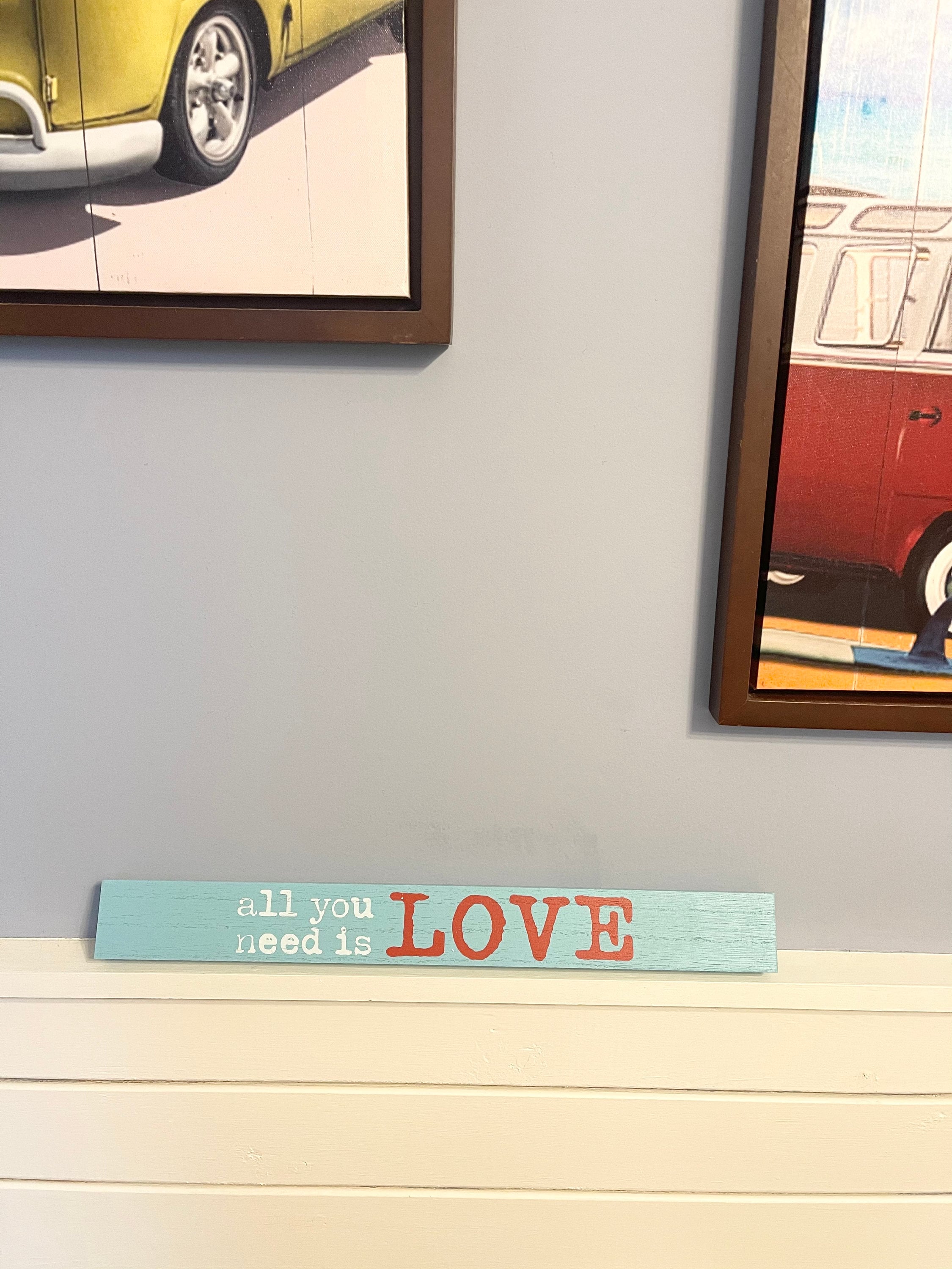 Farmhouse Wood Sign Horizontal, Inspirational Signs Horizontal, Home ...