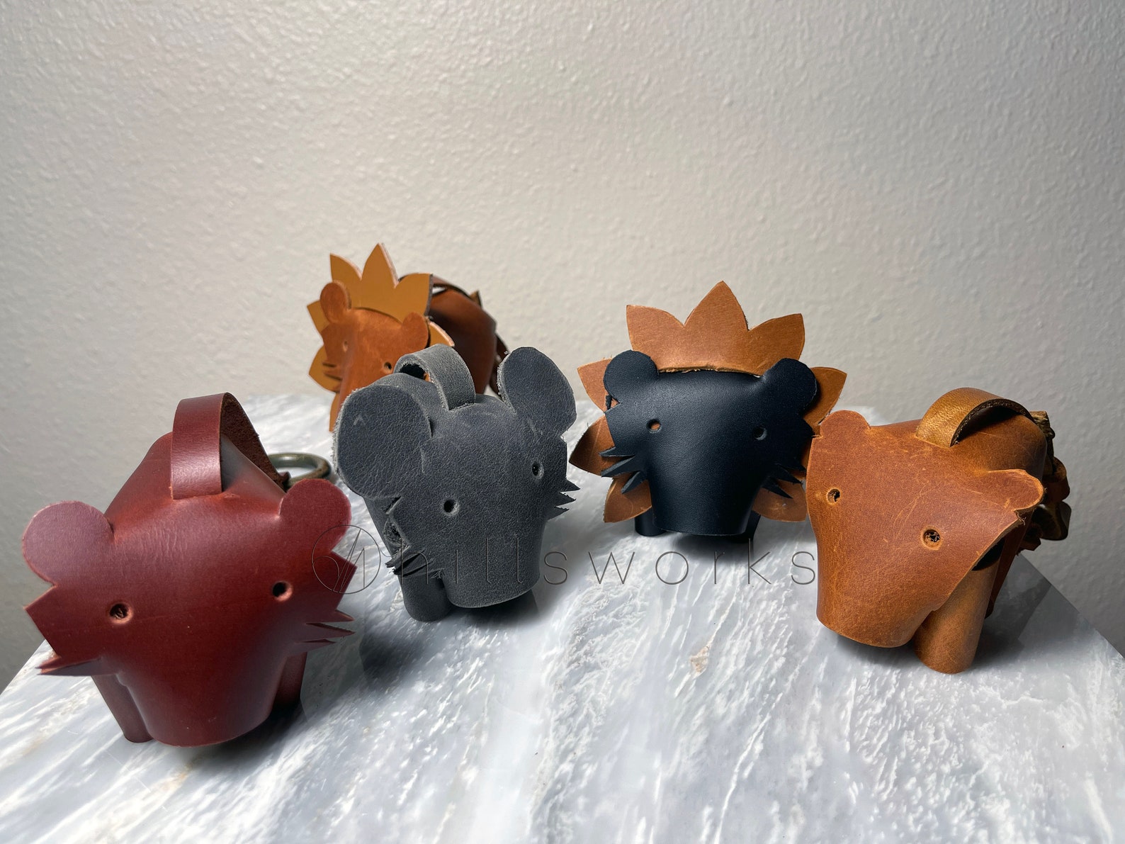 Handmade Leather Lion(male&female) Pattern-pdf File-leather Craft Pdf ...