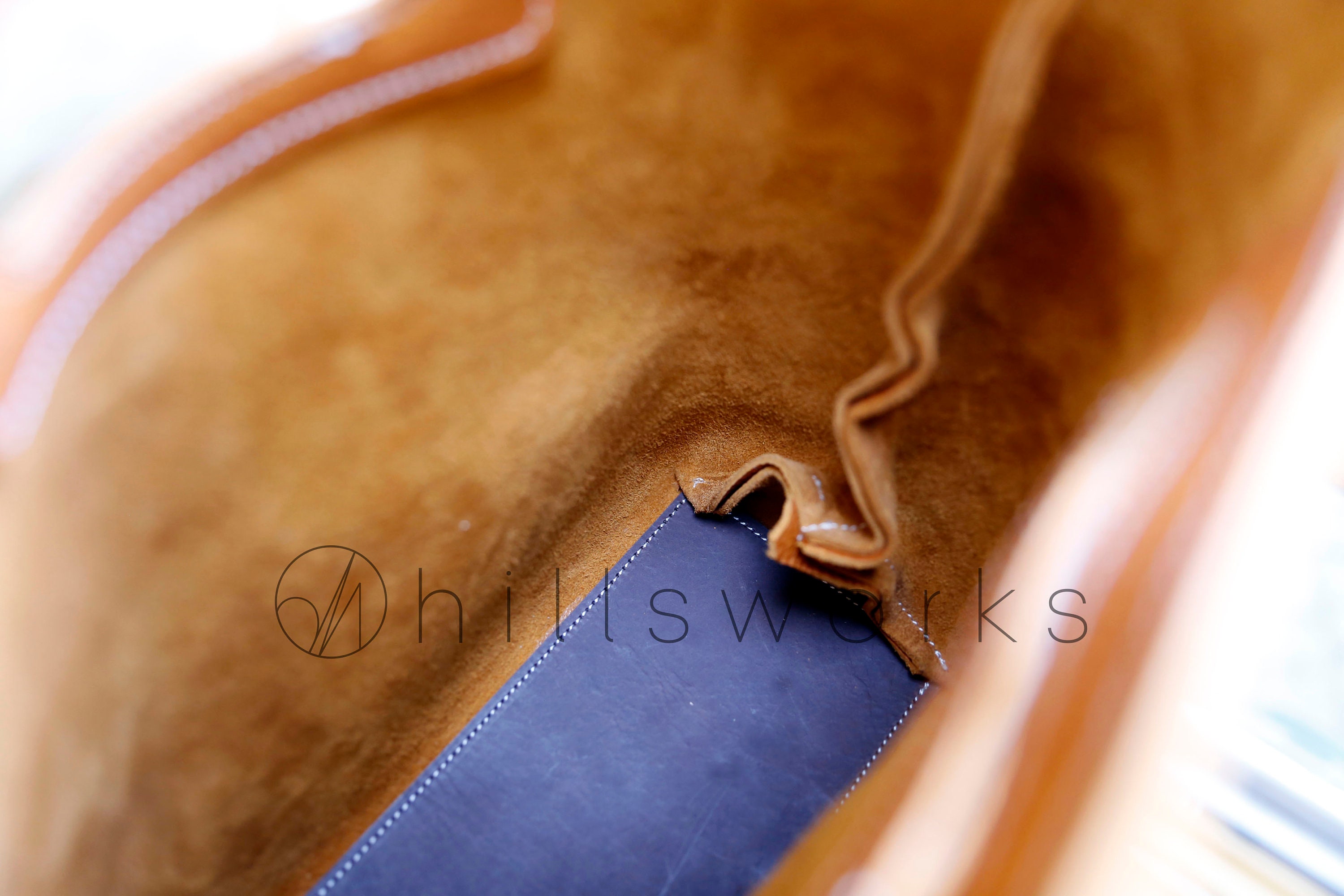 Square Leather Tote Bag - Etsy