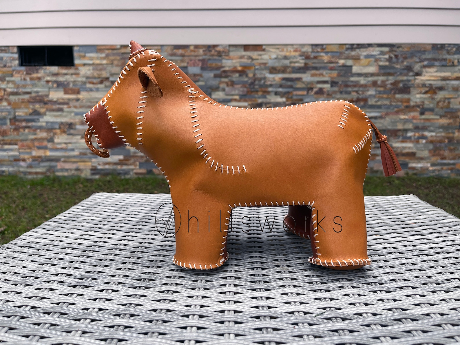 Handmade Leather Cow Pattern-pdf File-leather Craft PDF-PDF - Etsy