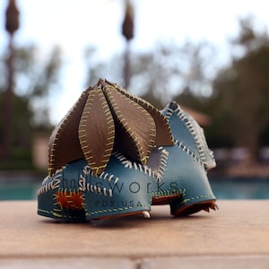 Handmade Leather Bulbasaur-pdf File-leather Craft PDF-PDF Template ...