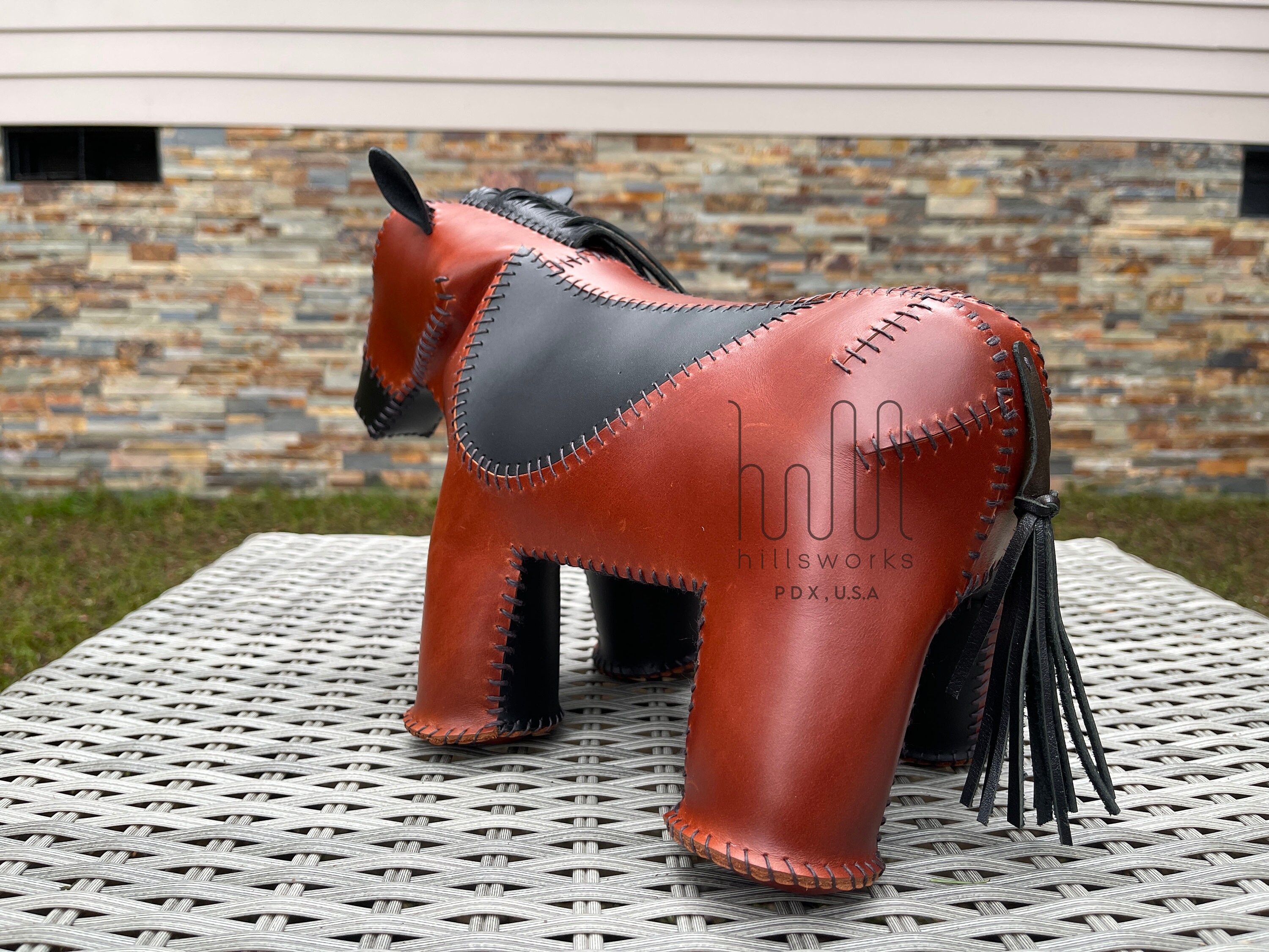Handmade Leather horse doll pattern-PDF file-Leather craft | Etsy