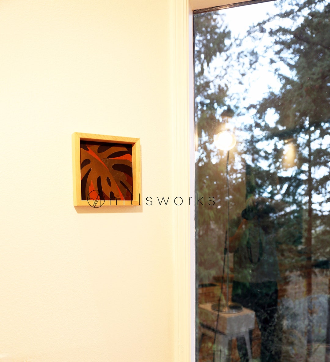 Wall Hanging Leather Art Piece /100% Handmade-leather Wall Art-leather ...