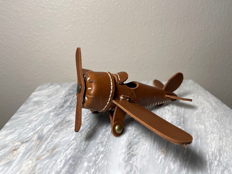 Handmade Leather Airplane Pattern-pdf File-leather Craft PDF-PDF ...