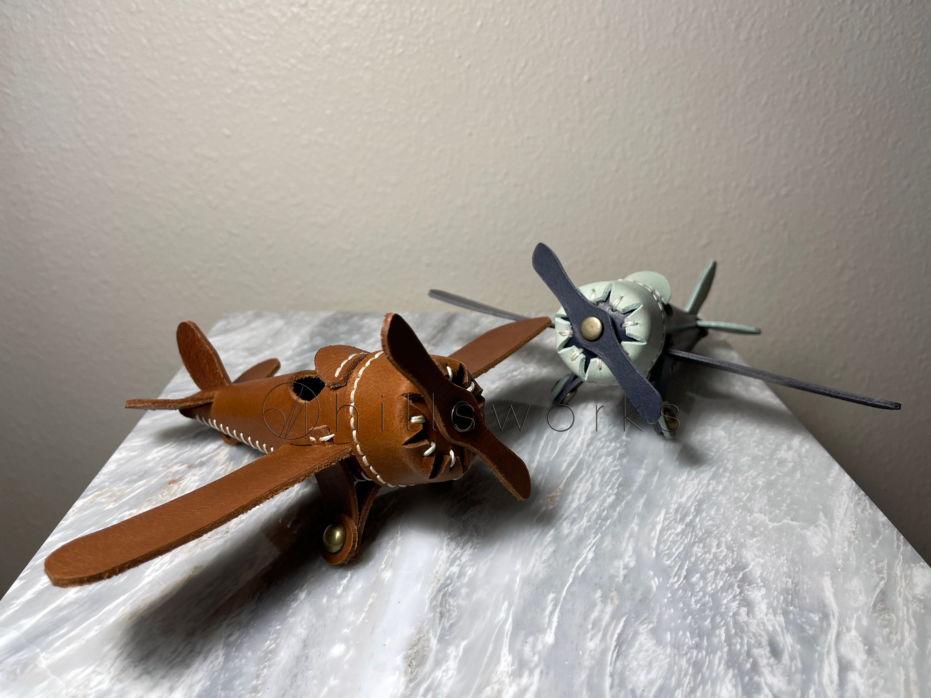 Handmade Leather Airplane Pattern-pdf File-leather Craft PDF-PDF ...