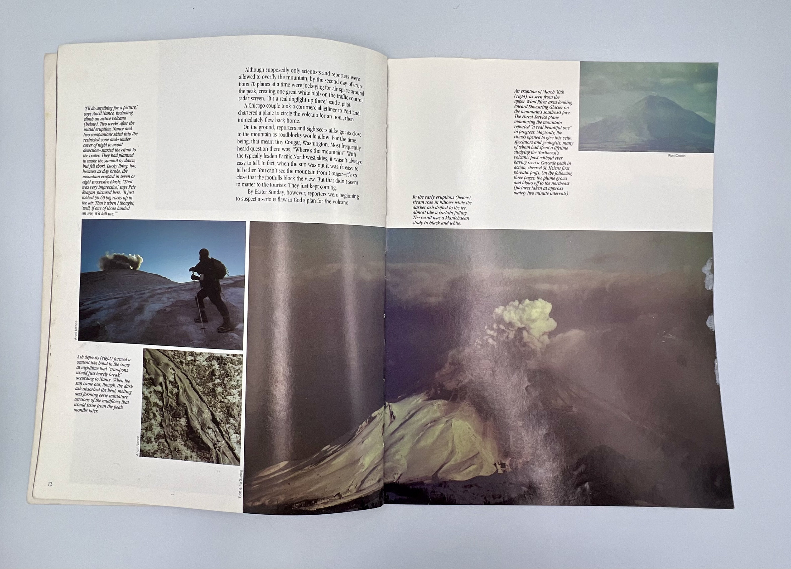 Fire Mountain the Eruptions of Mount St. Helens 1980 - Etsy