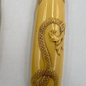 Vintage Landers, Frary and Clark Dragon Handle Carving Set - Etsy