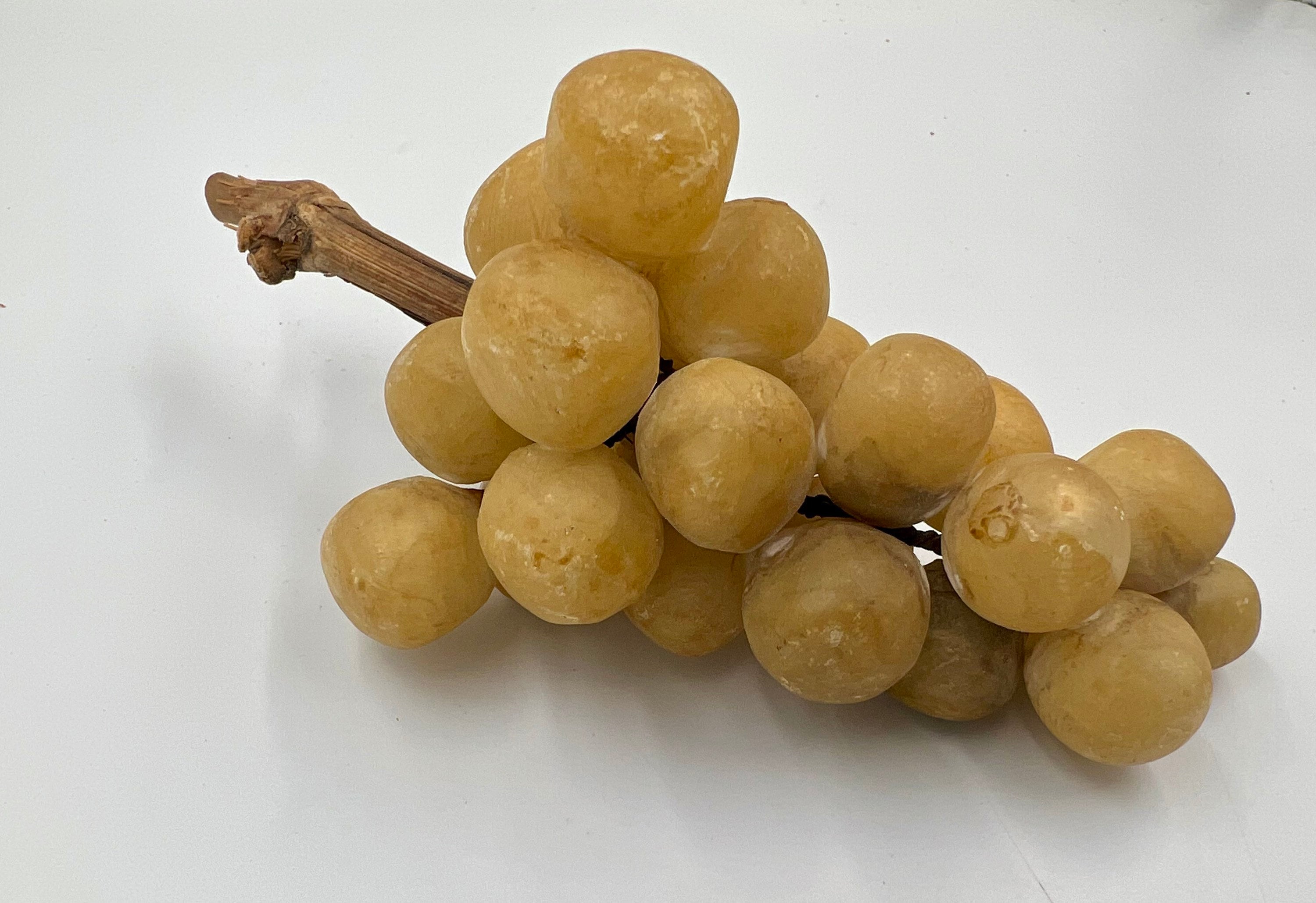 Mid Century Alabaster Grape Cluster - Etsy