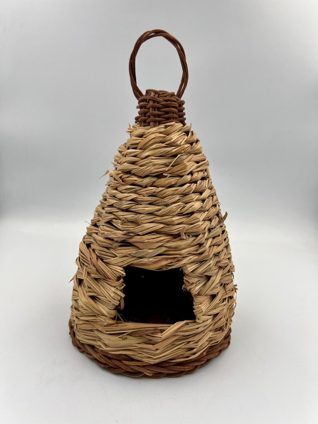 Vintage Woven Rope Roosting Pocket - Etsy