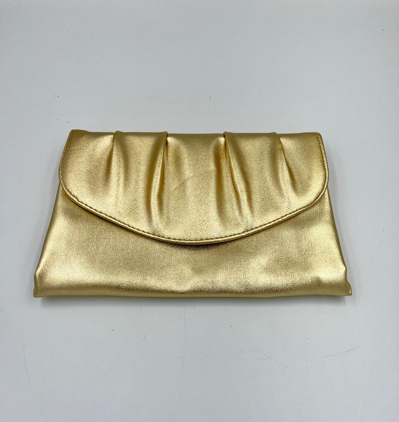 Vintage Gold Clutch Bag - Etsy