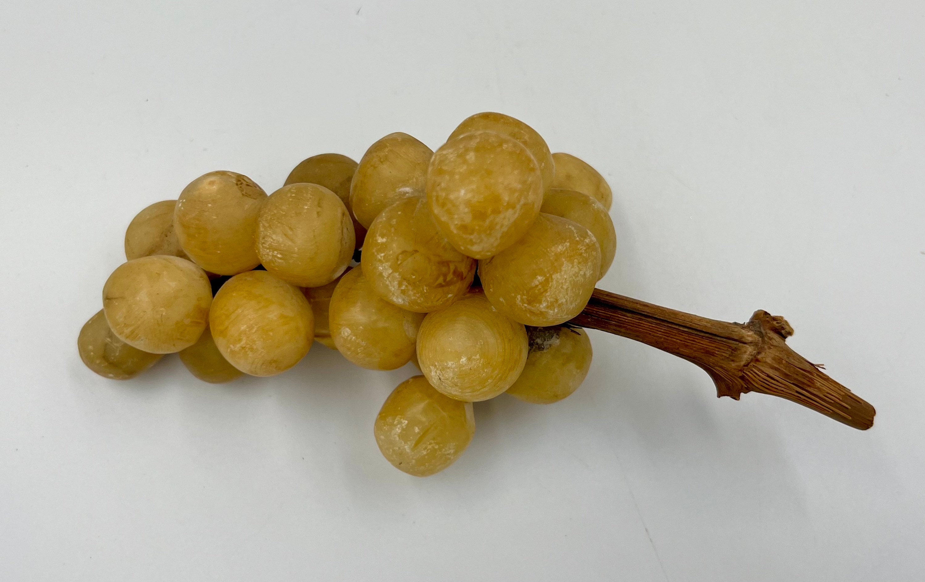 Mid Century Alabaster Grape Cluster - Etsy