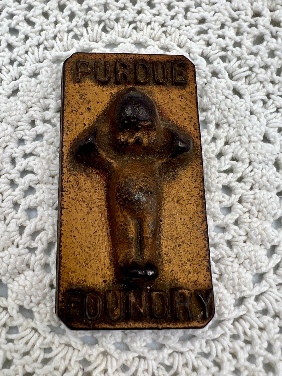 1930s Cast Iron Purdue Foundry Kewpie Paperweight - Etsy