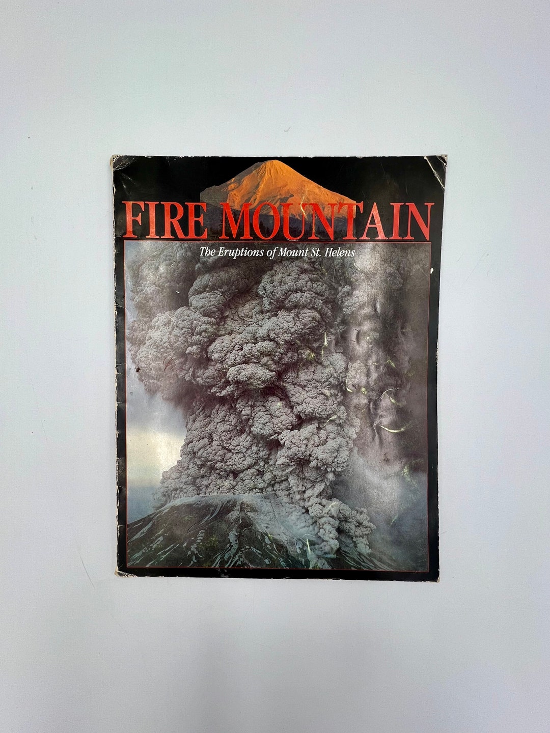 Fire Mountain - the Eruptions of Mount St. Helens - 1980 - Etsy