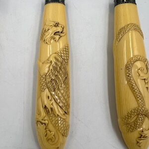 Vintage Landers, Frary and Clark Dragon Handle Carving Set - Etsy