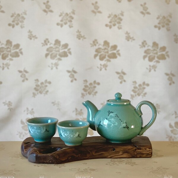 Traditional Korean Tea Set - Etsy