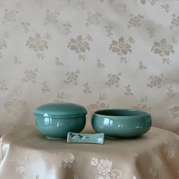 Korean Rice Bowl Set - Etsy