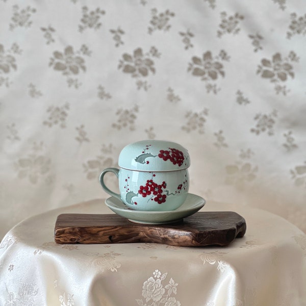 Red Tea Cups - Etsy