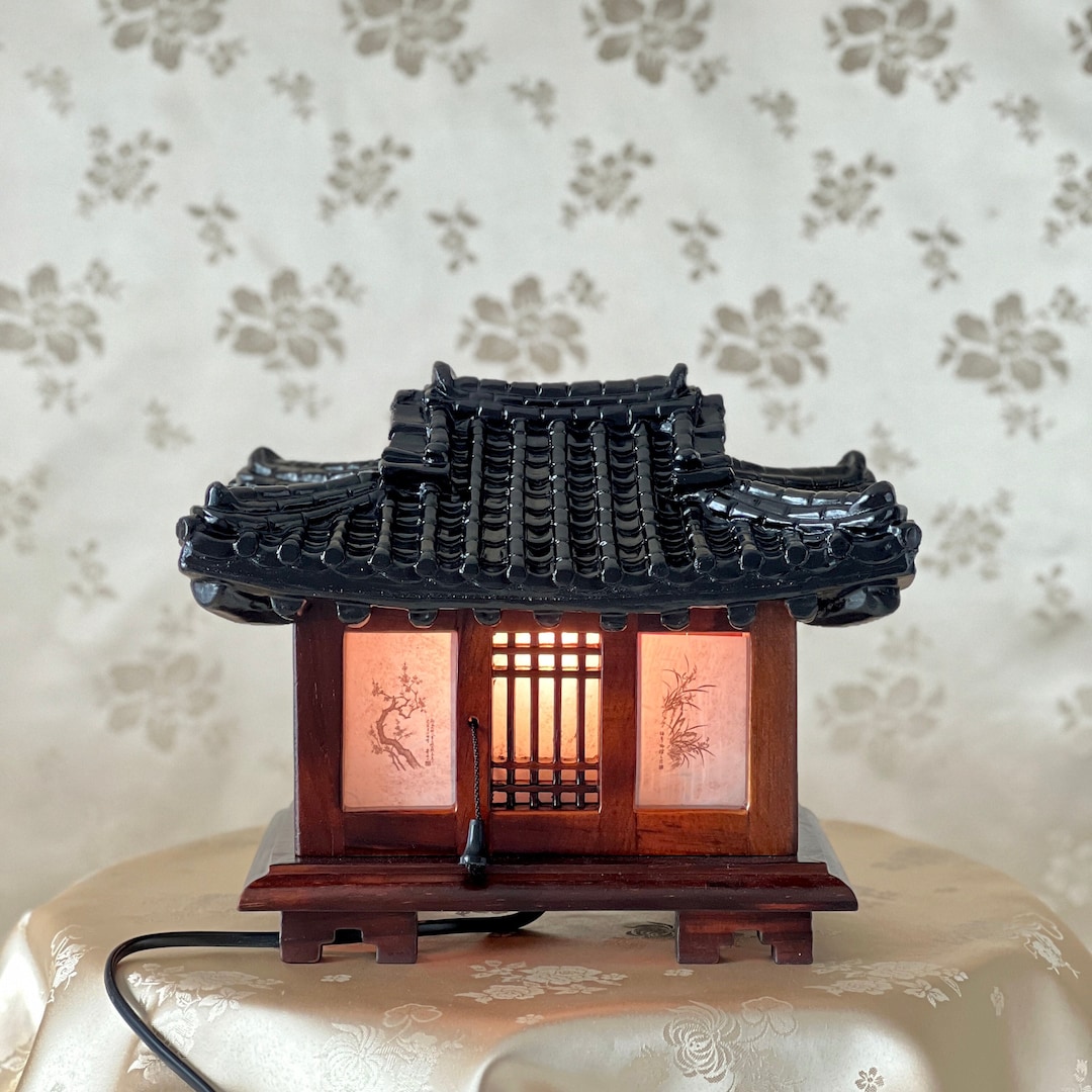 Korean Traditional Handmade Wooden Tile Roofed House 한옥 기와집 - Etsy