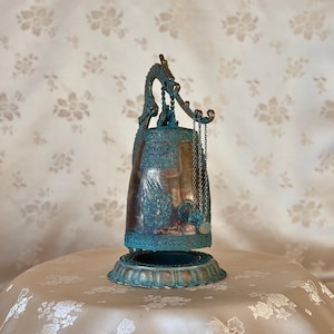 Miniature Replica of the Bell of King Seongdeok: Korean Handmade Bell ...
