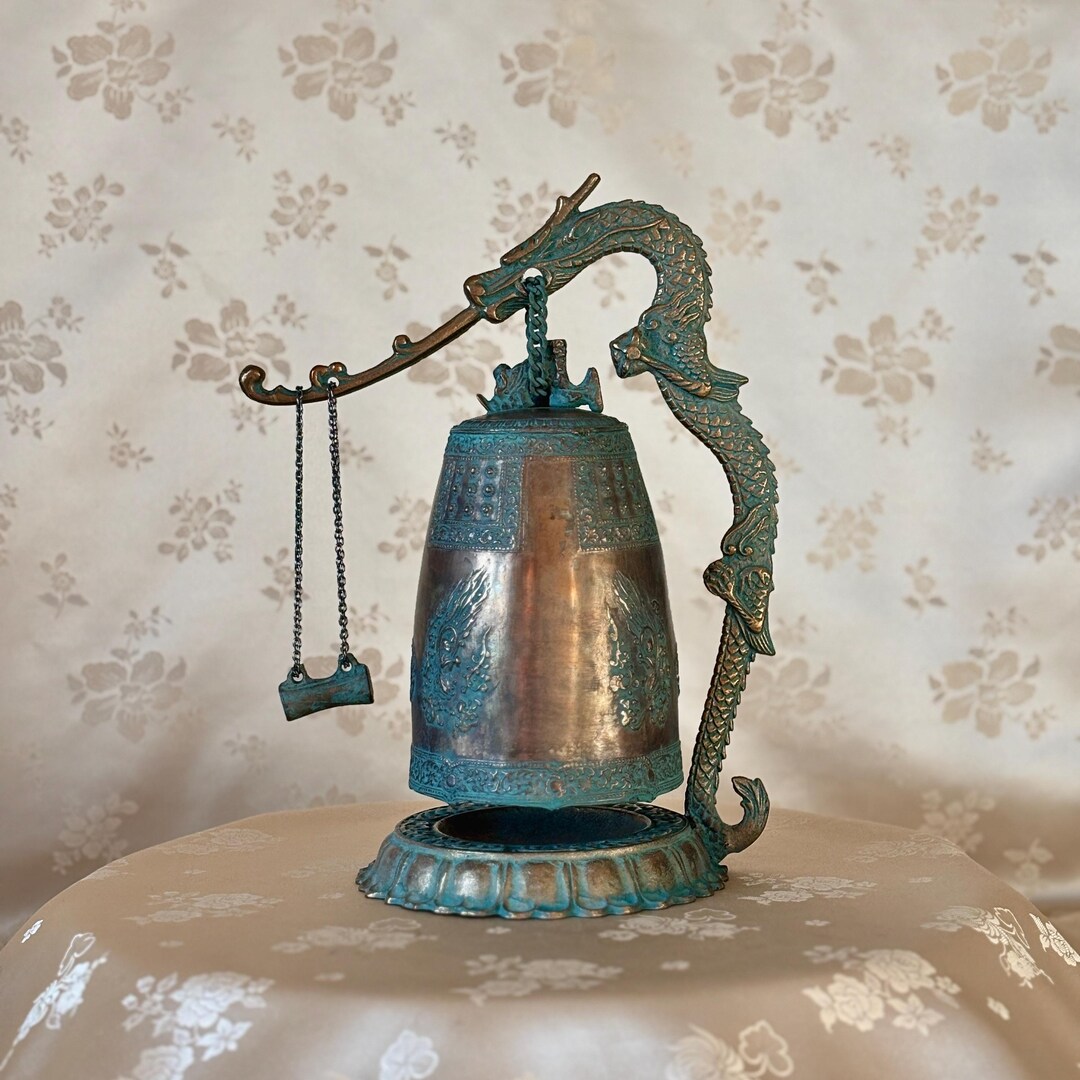 Miniature Replica of the Bell of King Seongdeok: Korean Handmade Bell ...