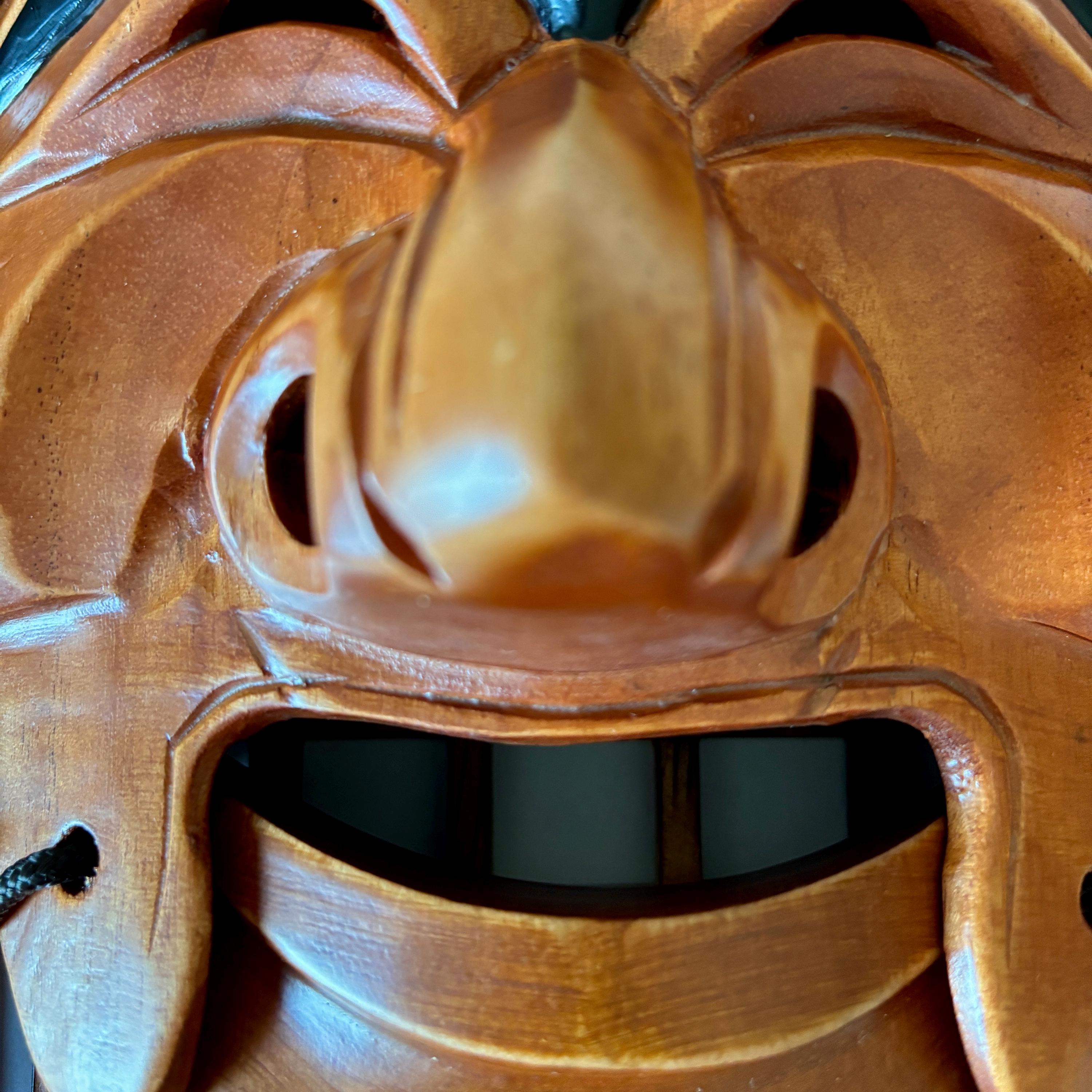 Korean Traditional Wooden Hahoe Mask: Nobleman 'yangban' Character for ...