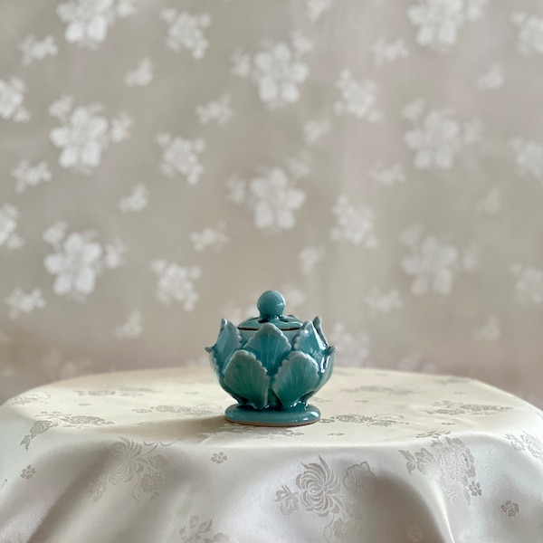 Korean Celadon Lotus - Etsy