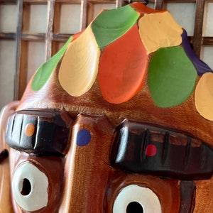 Korean Traditional Wooden Mask Used in Religious Ceremonies or Dance ...