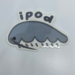 Silly Sea Creatures - Shrimp Sticker - Isopod Sticker - Lobster Sticker ...