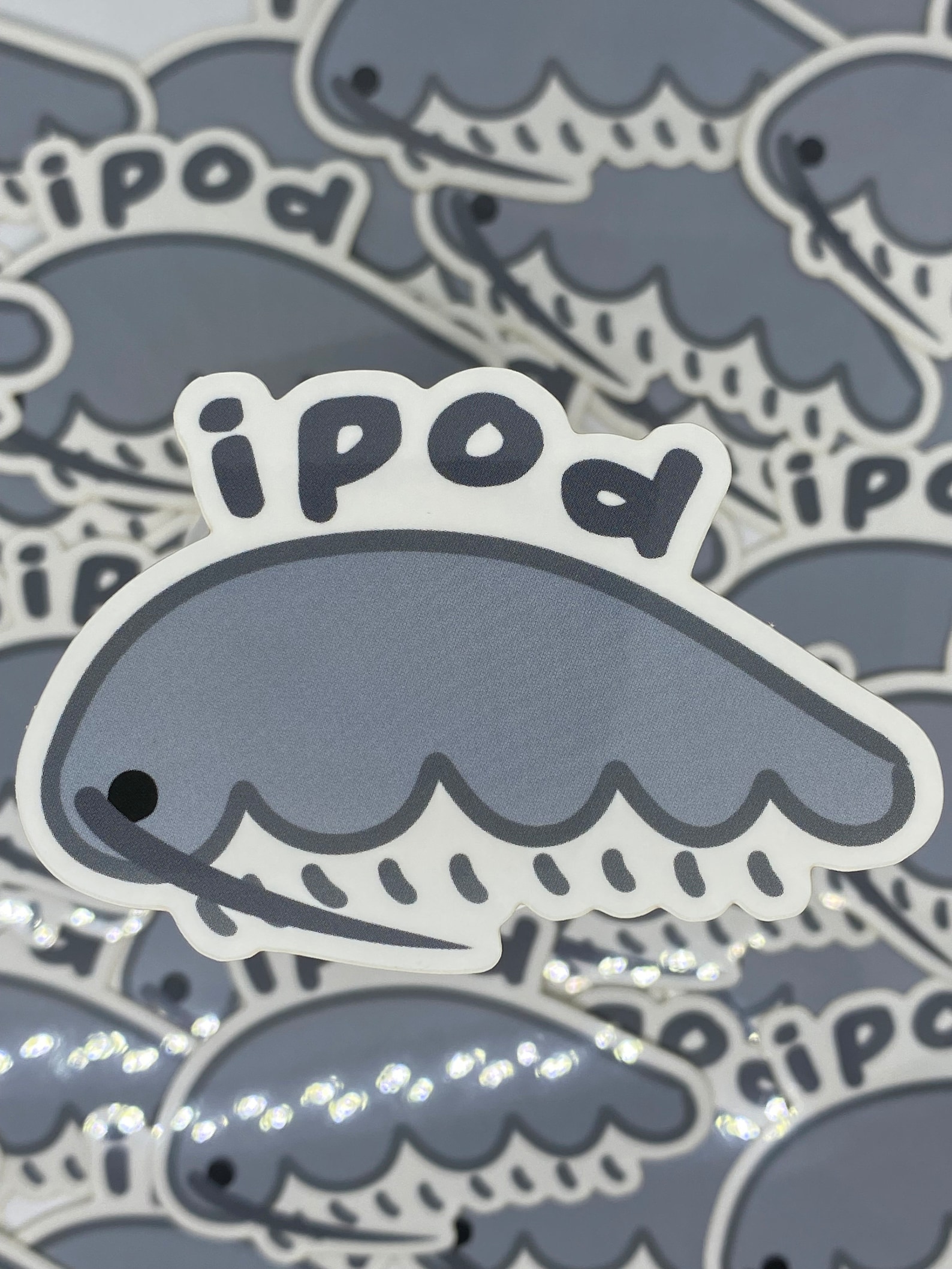 Silly Sea Creatures - Shrimp Sticker - Isopod Sticker - Lobster Sticker ...