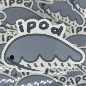 Silly Sea Creatures - Shrimp Sticker - Isopod Sticker - Lobster Sticker ...